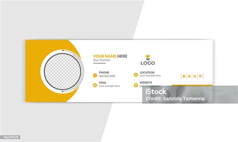 전자 메일 서명 서식 파일 서명 명함 비즈니스 전자 메일 메일 서명 저자 사진이 있는 비즈니스 이메일 서명은 현대적이고 최소한의