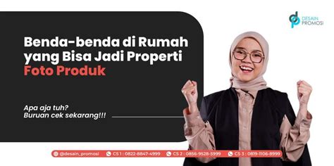 Benda Benda Di Rumah Yang Bisa Jadi Properti Foto Produk