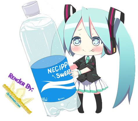 Chibi Miku Hatsune Render By Essenceofdreams On Deviantart