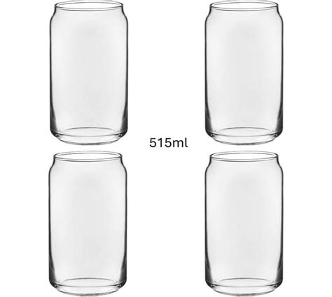 Crockery Centre Pack Of 4 Ad09365 Waterjuice Glass Set 515 Ml