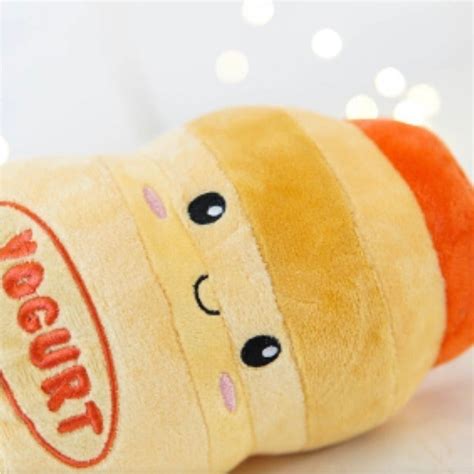 Yogurt Drink Plush 8 Soft Cute Huggable Design Selzalot