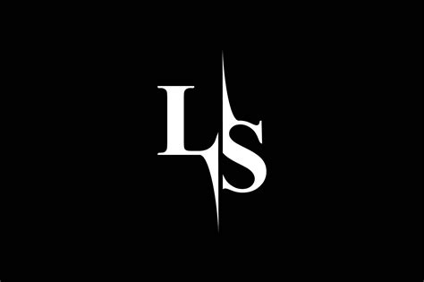 Ls Monogram Logo V5 By Vectorseller Thehungryjpeg
