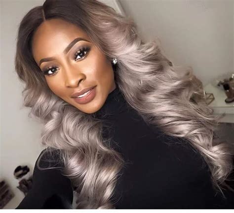 25 New Grey Hair Color Combinations For Black Women The Style News