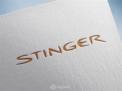 Stinger Logo Vector File Free Download Logowik