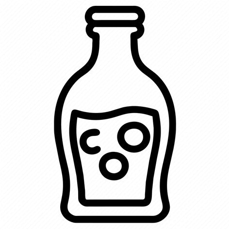 Bottle Drink Summer Water Barista Glass Milk Icon Download On