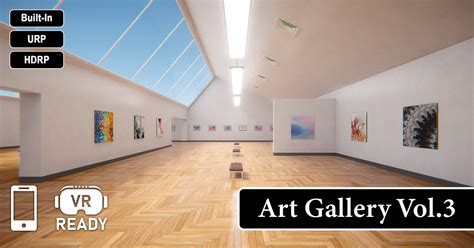Art Gallery Vol 3 3d Environments Unity Asset Store