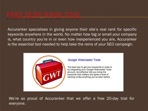 PPT Serp Rank Tool PowerPoint Presentation Free Download ID