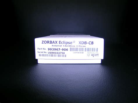 Agilent Zorbax Eclipse Xdb C8 Analytical Hplc Column 993967 906