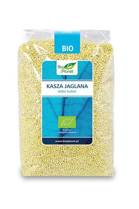 BIO PLANET Kasza Jaglana Bezglutenowa BIO 1kg 11BIPBIPKJ 9184782