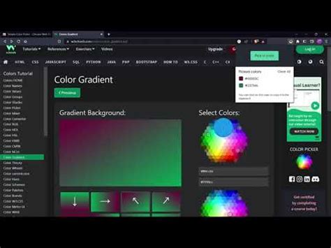 Simple Color Picker Chrome Web Store