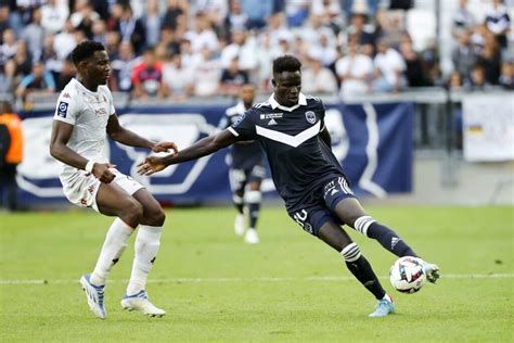 Bordeaux Aliou Badji Je Vais Tout Donner Même Si Cest Cinq