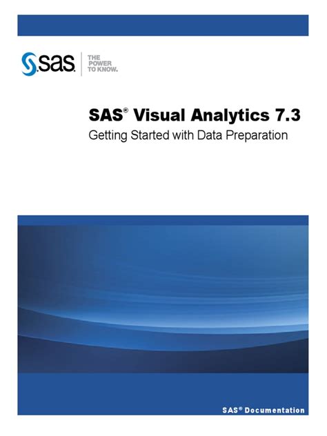 sas va 7 3 getting started with data preparation pdf sas software