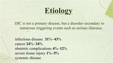 Topic Dic Disseminated Intravascular Coagulation Pptx Pptx