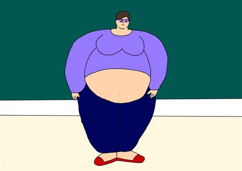 Obese Julia Anderson By Blairscartoons On Deviantart