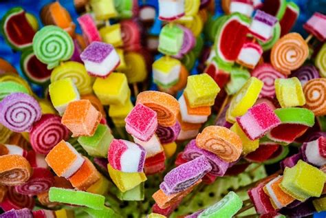 Premium Photo Full Frame Shot Of Multi Colored Candies