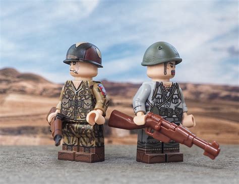 Minifigure Ww2 Custom Lego® 82nd Us Airborne Division Operation Husky