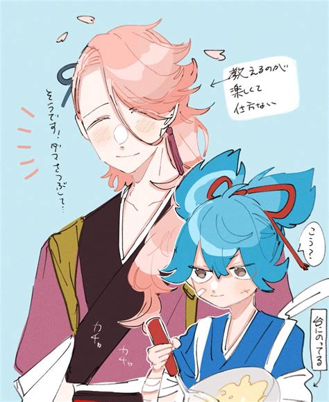 刀剣乱舞「お小夜と宗三🥞🍳 」ふみの漫画