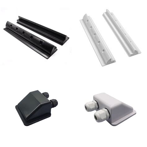 Solar Double Cable Entry Junction Boxwall Mount Solar Panel Kit Pv Panel Home Use Rv Solar