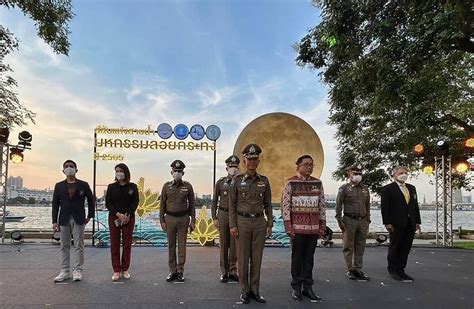 พิธีปล่อยแถวส่งเสริมการท่องเที่ยวอย่างปลอดภัย สืบสานประเพณีไทย”ลอยกระทง