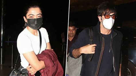 Agency News Animal Ranbir Kapoor Rashmika Mandanna Reach Manali For