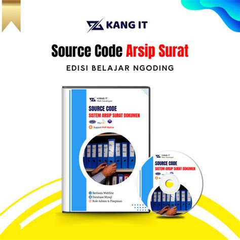 jual paket belajar source code sistem arsip surat in and out program