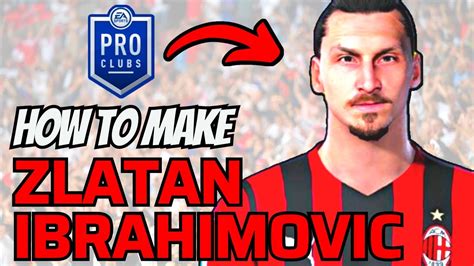 How To Make Zlatan Ibrahimovic In Ea Fc 24 Youtube