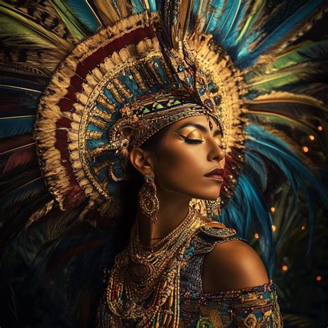 Xochiquetzal Aztec Goddess Of Fertility Beauty And Love