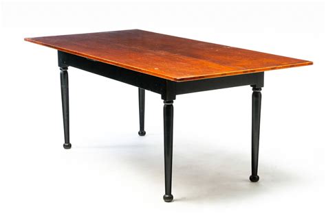 David T Smith Dining Table Auction