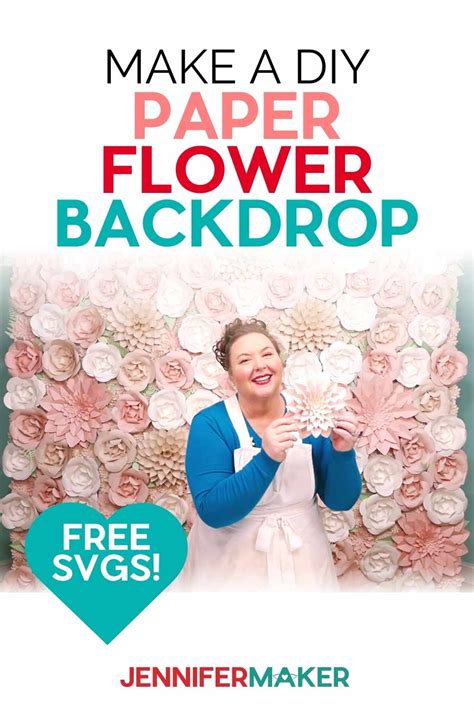 Paper Flower Backdrop Tutorial Make A Full 8 X8 Wall Of Flowers Artofit