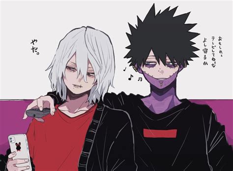 Shigaraki Tomura And Dabi Boku No Hero Academia Drawn By Ametaro