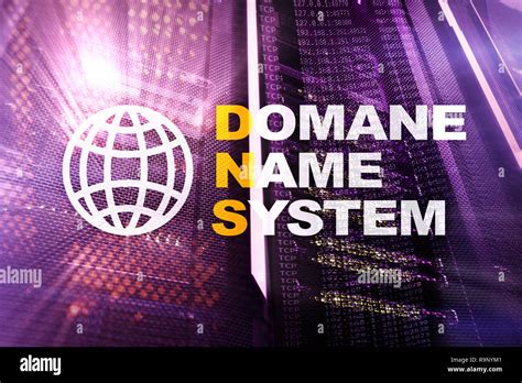 Dns Domain Name System Server And Protocol Internet And Digital