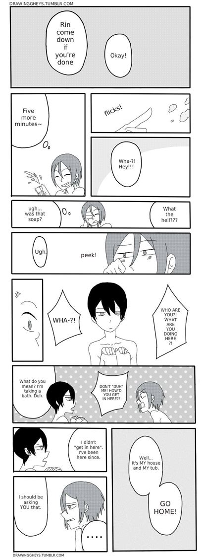 The Bath Part 1 Drawn By Drawinggheys Free Iwatobi Swim