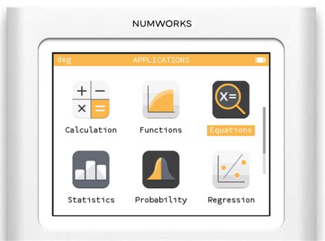 Finally A Good Calculator The Numworks Graphing Calculator Running