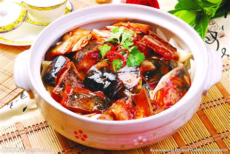 生焗鱼头摄影图传统美食餐饮美食摄影图库昵图网