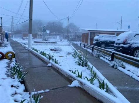 Sonora Se Pinta De Blanco Tras Nevada En Plena Primavera IMAGEN RADIO