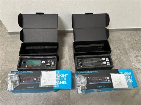 Logitech G Saitek Flight Multi Panel And Radio Panel Gebraucht In