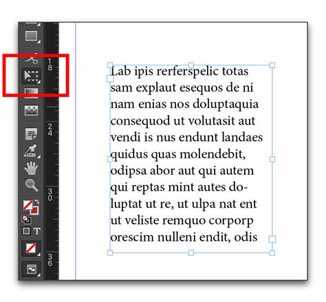 Indesign Scale Text Size With Text Box Text Frame Options Text Frame Indesign Text