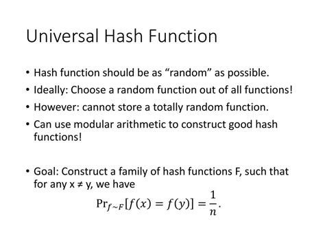 Lecture 10 Hashing Ppt Download