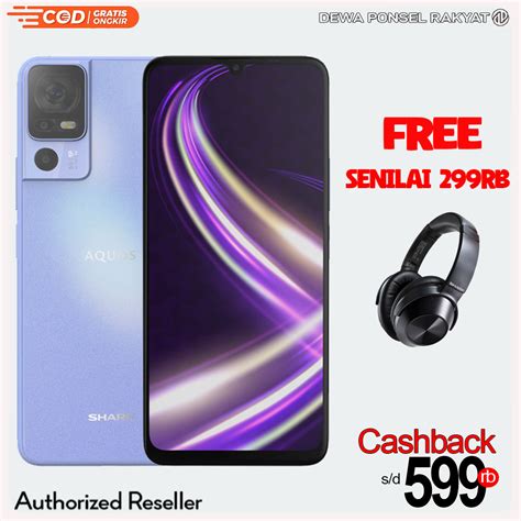 Jual SHARP Aquos V7 6 256 4 128 GB Garansi Resmi 4 128GB 6 256GB V7