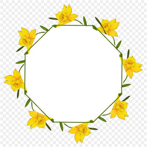 Daffodil Clipart Border At Dale Duffin Blog