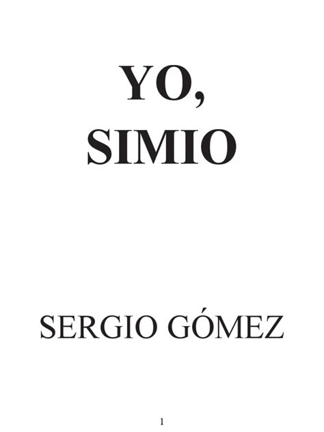 Yo Simio Ok Pdf Amor Osos Yo Simio Ok Pdf Amor Osos