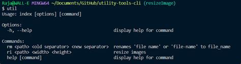 Github Dshubhadeeputility Tools Cli This Repo Contains Utility Tools For Manipulating Files