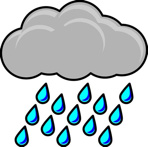 Clipart Simbol Cuaca Hujan Simbol Cuaca Gambar Png Simbol Matahari