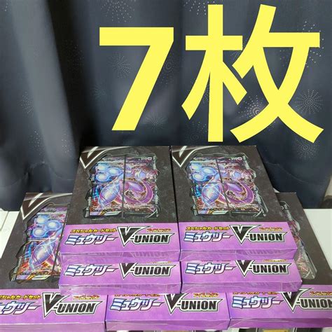 となります ポケモン ミュウツー4箱、 ザシアン5箱の通販 By ショップ｜ポケモンならラクマ ポケモンカード Vユニオン エンタメ