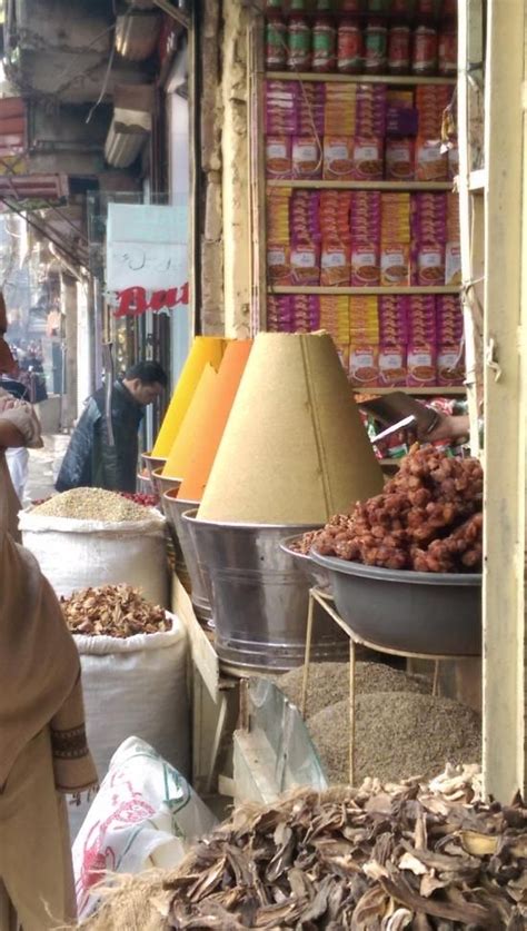 Qissa Khawani Bazaar Vibrant Market In Peshawar
