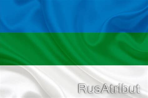 Флаг Республики Коми купить в интернет-магазине RusAtribut