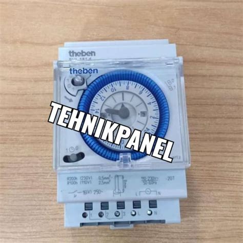 Promo Timer Analogtimer Switchtimer Theben Sul181d Timer 24jam24h