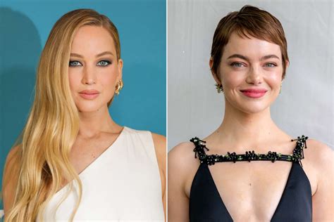 Jennifer Lawrence Didnt Want Friend Emma Stone To Shave Her Hair Off