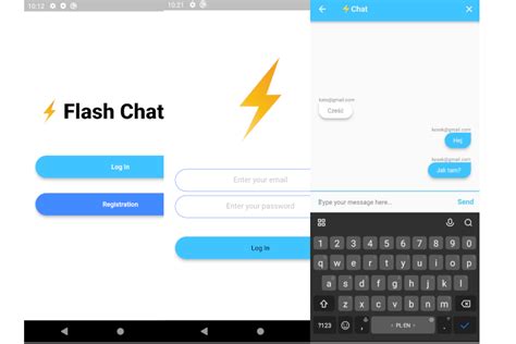 GitHub SKesek FlashChat Aplikacja wykorzystująca Firebase