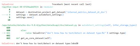 API For Internal Metrics Dataset Dataiku Community